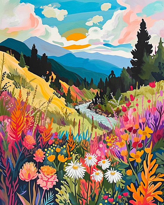 Spring Awakening - Paint by Numbers Kit | Paint by Numbers for Adults ...