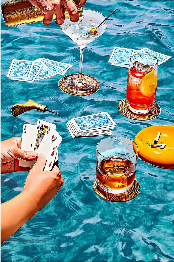 Drinks and Cards Paint by Numbers Kits | Paint by Numbers – maikoo art