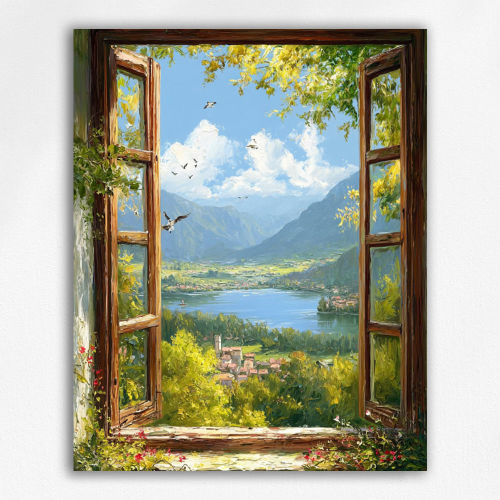 Sky and Seagulls - Paint by Numbers Kits – maikoo art