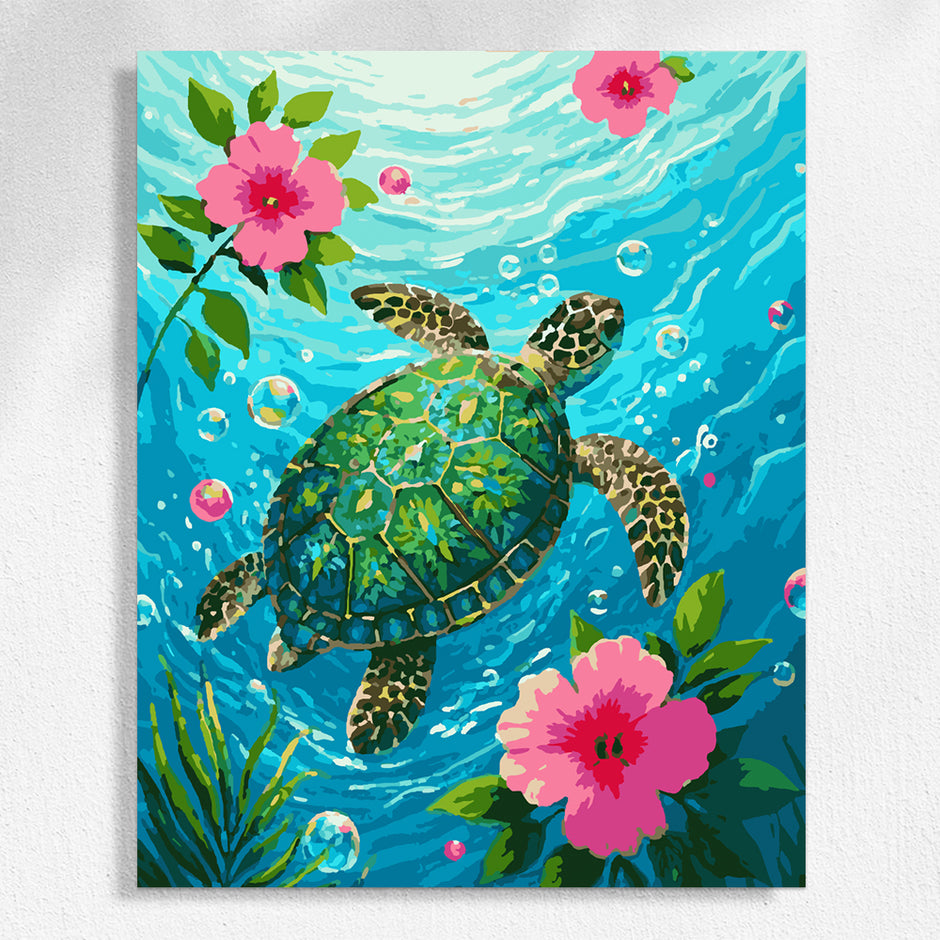 Deep Sea Paint by Numbers – maikoo art