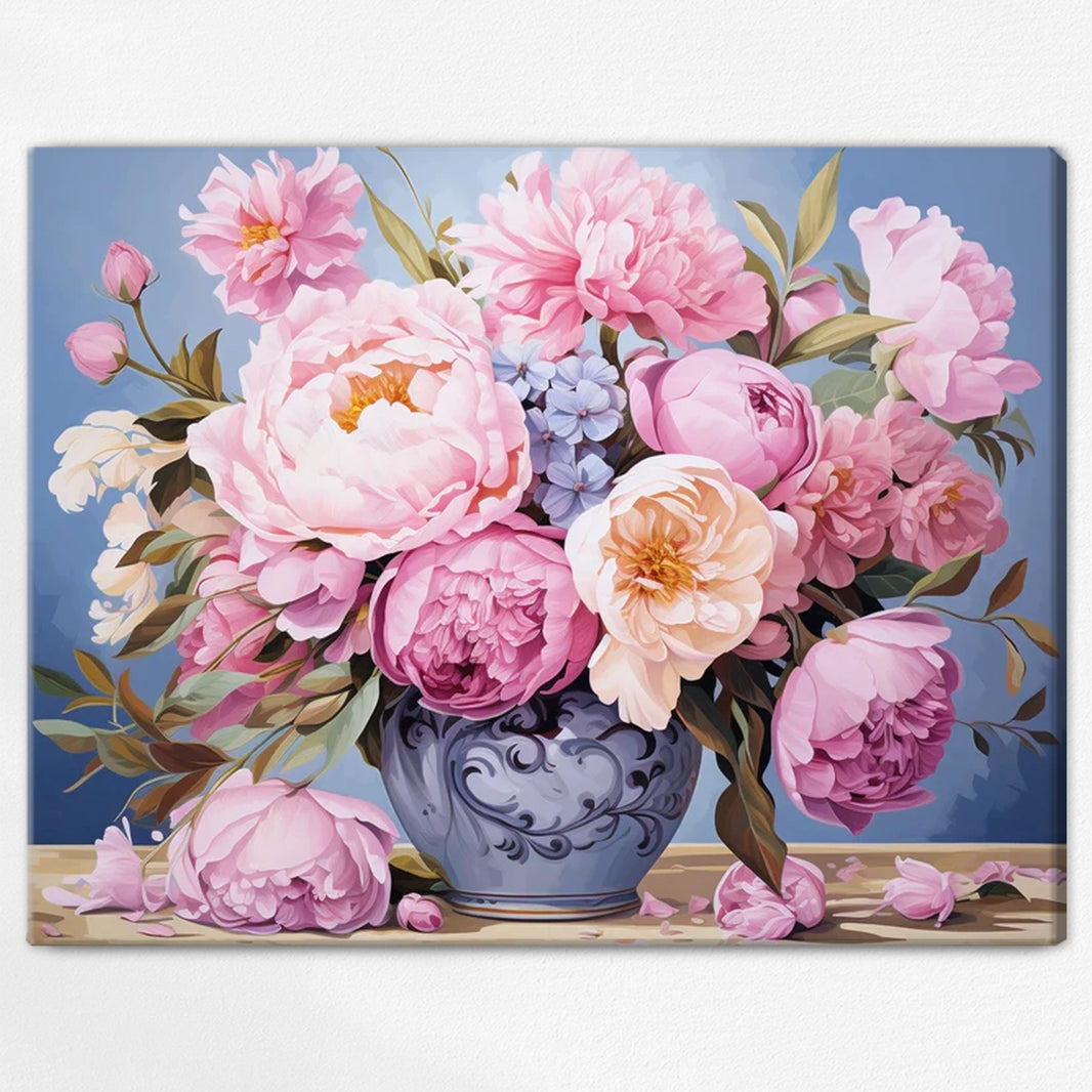 Colorful Flowers Paint by Number | Paint by Number Kits | Floral Art ...
